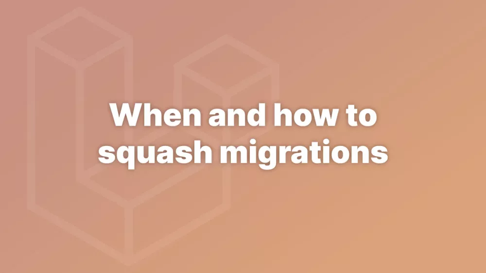 When and how to squash migrations - Accreditly When and how to squash migrations - Accreditly