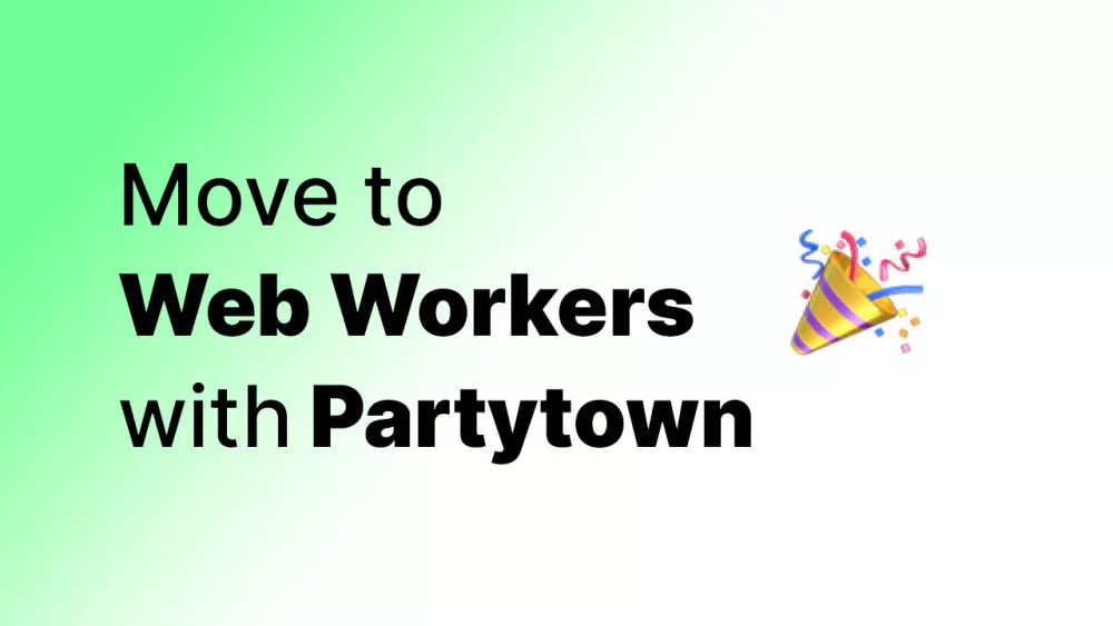 Introducing Partytown. Offload third-party scripts to web workers - Accreditly