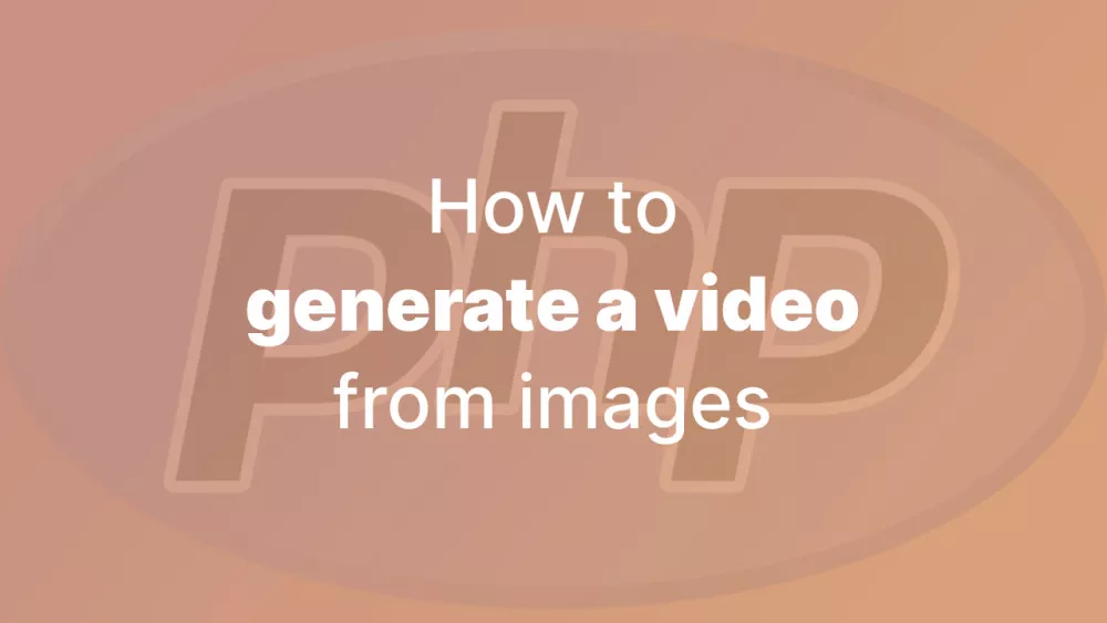 Creating A Video From Images With Php And Ffmpeg Accreditly